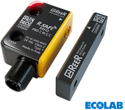 RRFID PLUS C M T C | RFID safety switch, individually coded, M12 connector