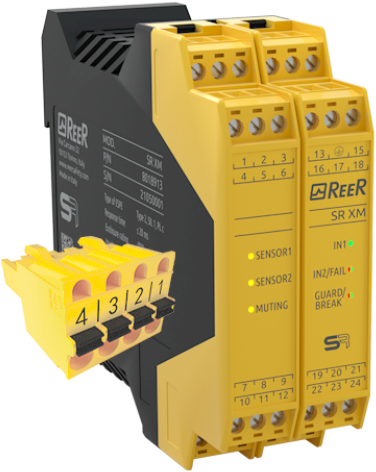 SR XMC | Muting Relay cat. 2 for Ilion and Ulisse